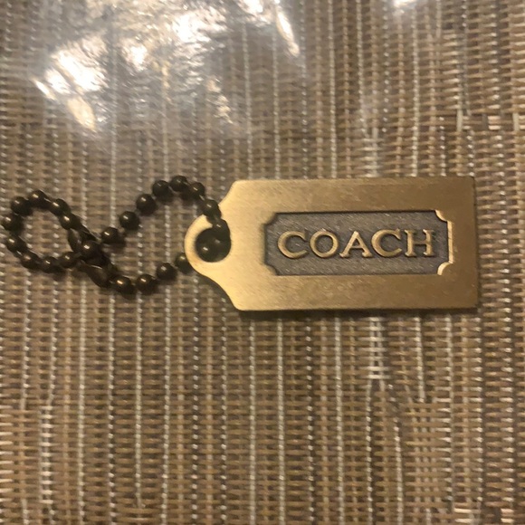 Coach | Accessories | Coach Name Tag Brass | Poshmark